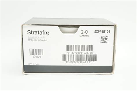 Ethicon Sxpp1b101 2 0 Stratafix Fs 26mm 3 8c Reverse Cutting 18in X B