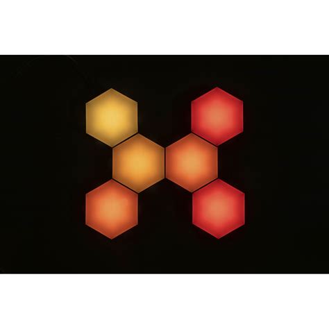Smart RGB LED Hex Panel Kit 6 Pack Jaycar New Zealand