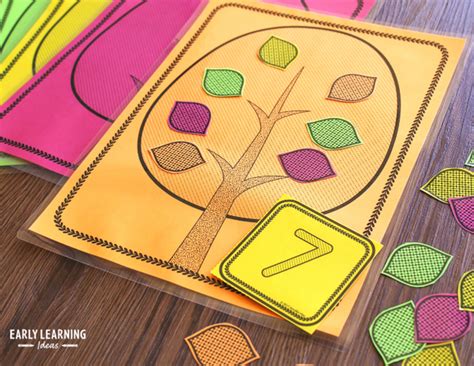 Fall Tree Counting Activity Early Learning Ideas