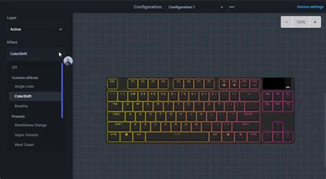 Пресеты для клавиатуры steelseries