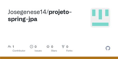 github josegenese14 projeto spring jpa