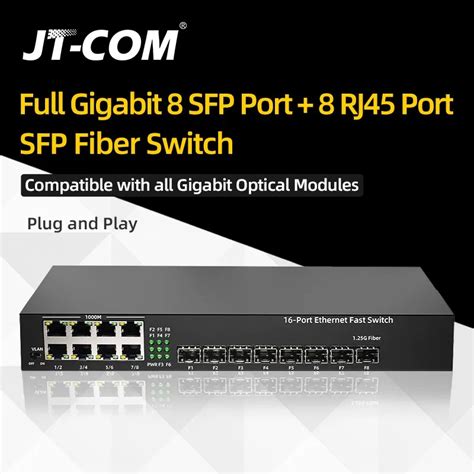 JT-COM JT-F8688GW-F оптоволоконный коммутатор | AliExpress