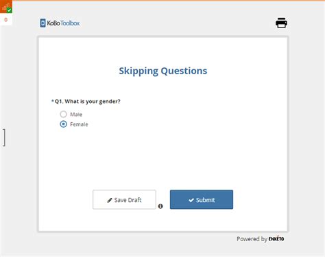 How Do We Skip Questions In Kobotoolbox Form Building Kobotoolbox