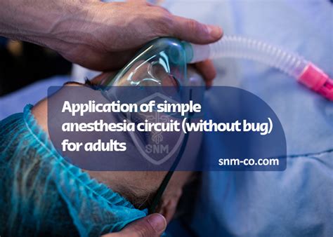Application Of Simple Anesthesia Circuit Without Bug For Adults
