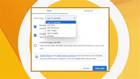 Google Chrome Now Allows You Delete Last Minutes Of Browsing Data On Desktop