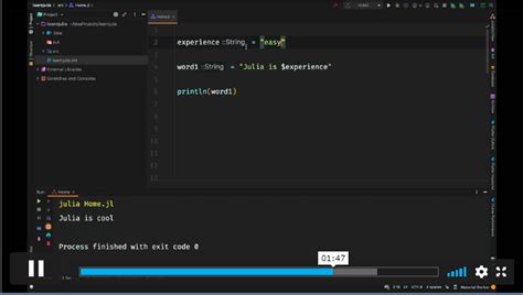 level 4 julia programming course course cloud