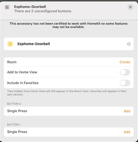 Device Triggers In HomeKit Bridge Configuration Home Assistant Community