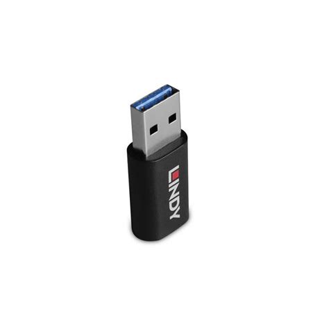USB Type A To C Data Blocker Cables Adapters From Lindy International Ltd UK