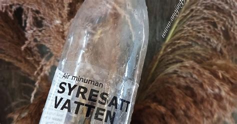 Botol Air Minuman Syresatt Vatten Ikea Tinggal Kenangan