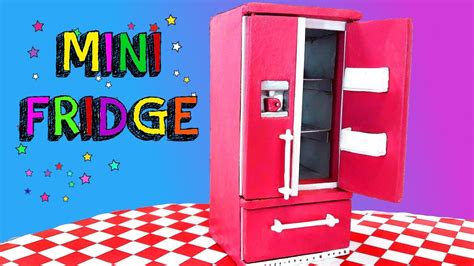 How To Make Mini Fridge With Cardboard At Krystal Russell Blog