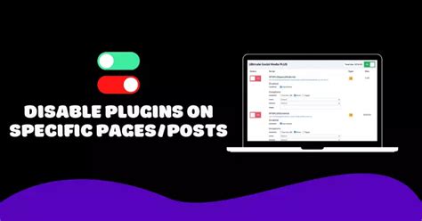 how to disable plugins on specific pages in wordpress