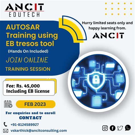Ancit On Linkedin Training Autosar Ancitedutech Edutechindia Onlinetraining…