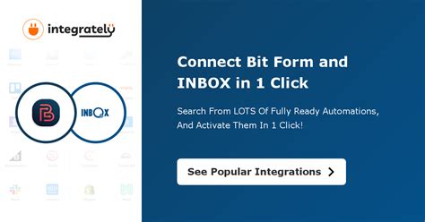 Connect Bit Form INBOX Integrations 3 Integrations