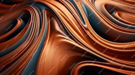 Premium Photo Curl Texture Background 3d Illustration Rendering
