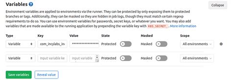 Secret Gralde Properties GitLab CI GitLab CI CD GitLab Forum
