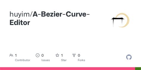 Github Huyima Bezier Curve Editor