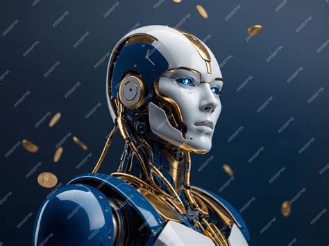 돈과 금융과 상호 작용하는 첨단 기술 로 Ai 생성 이미지