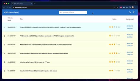 luc van donkersgoed on linkedin the aws news feed now supports multi term search or for