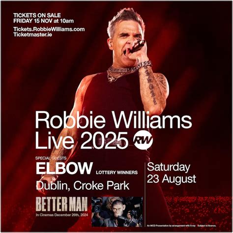 Robbie Williams To Perform In Croke Park Next Summer The Irish Times