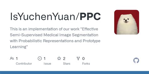 Github Isyuchenyuan Ppc This Is An Implementation Of Our Work Effective Semi Supervised