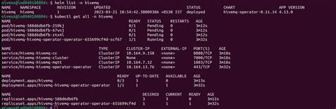 Install Using Helm Chart Getting Status Failed HiveMQ Support Forum
