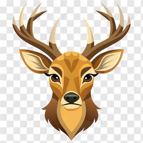 Cabeza De Venado Crea Una Imagen En Blanco Png Dibujos Ciervo Cabeza