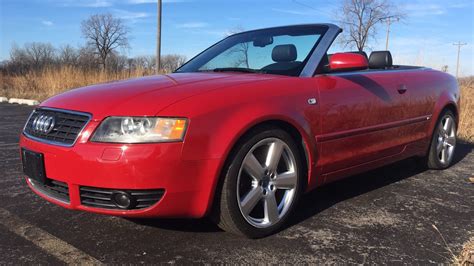2004 Audi S4 Convertible For Sale At Auction Mecum Auctions
