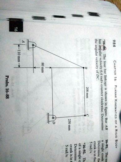 A 9 110mm 80mm Probs16 88 984 The Angular Velocity Of Dc 200 Mm Has