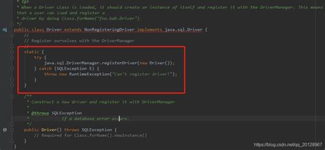 【小记】alibaba druid自动加载驱动类 alibaba druid driver csdn博客