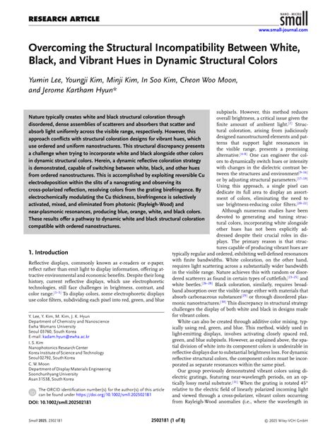 Overcoming The Structural Incompatibility Between White Black And