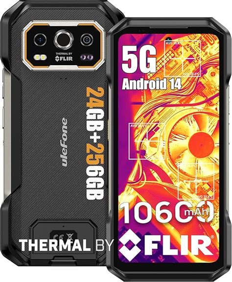 Amazon Com Ulefone Armor T Pro G Rugged Phone With Thermal Image Camera Mtk Dimensity