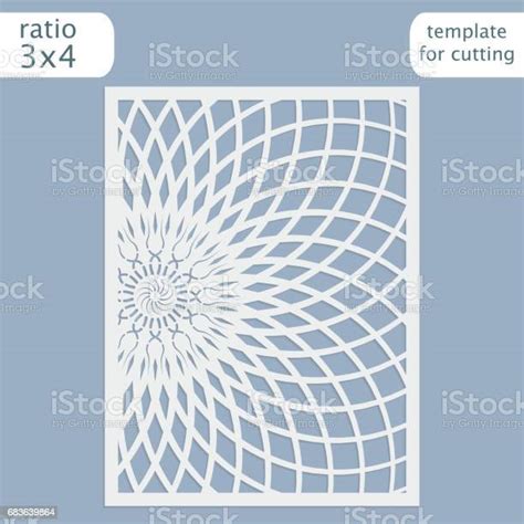 레이저 컷된 결혼식 초대 카드 템플릿입니다 레이스 패턴 종이 카드를 잘라 커팅 플로터에 대 한 인사말 카드 서식 파일입니다