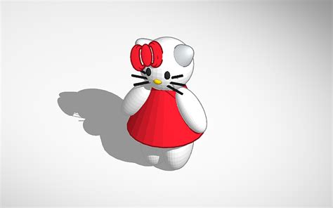 3d Design Hello Kitty Tinkercad