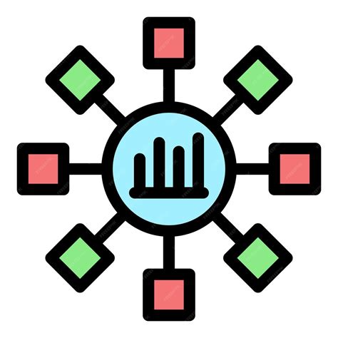 premium vector trader scheme flower icon outline trader scheme flower