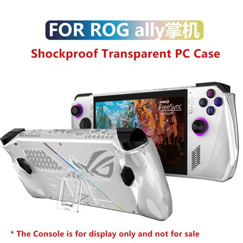 เคสใส กันกระแทก พร้อมตัวยึด กันเหงื่อ สําหรับ Rog Asus Rog Ally Gaming Shopee Thailand