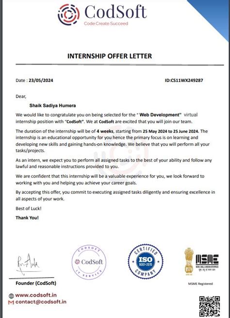 Codsoft Sadiya Humera Shaik