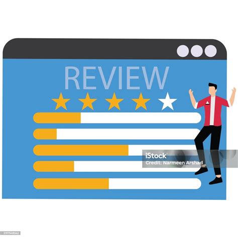 고객 만족도 향상 비즈니스 평가 검토 또는 분석 고객 설문지 개념 제품에 대한 좋은 고객 의견 우수한 고객 만족도 대시보드를 가진 사업가 개념에 대한 스톡 벡터 아트 및