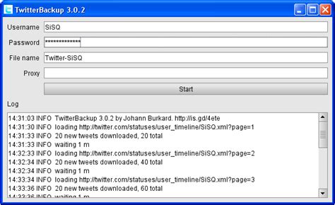 Twitter Backup Sisq Tech