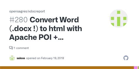 Convert Word Docx To Html With Apache POI Fr Opensagres