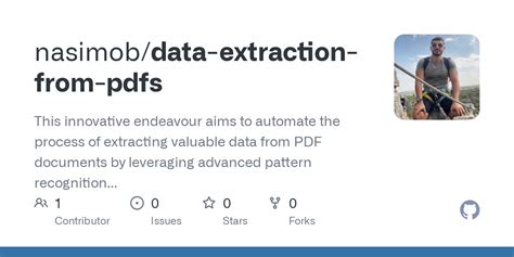 Github Nasimobdata Extraction From Pdfs This Innovative Endeavour