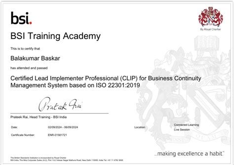 Bala Kumar B On Linkedin Im Thrilled To Announce That I Have Achieved A New Certification As A