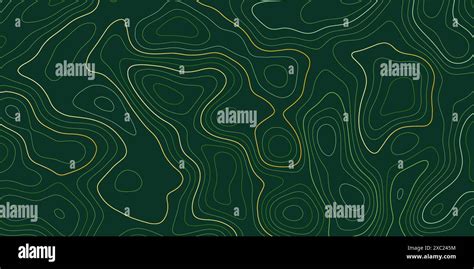 Abstract Banner With A Topography Map Design Stock Vector Image And Art