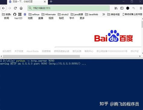 【python实战】python一行代码，实现文件共享服务器 知乎