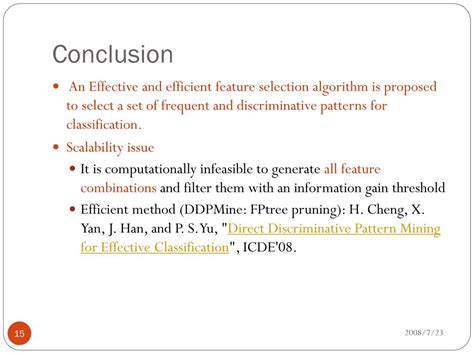 Ppt Discriminative Frequent Pattern Analysis For Effective Classification Powerpoint