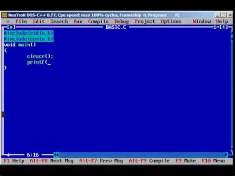 Basic Program In C In Tamil YouTube