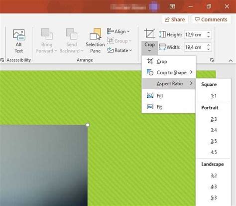 How To Crop A Picture In PowerPoint Methods Vegaslide