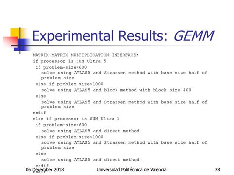 Advances In The Optimization Of Parallel Routines Ii Ppt Download