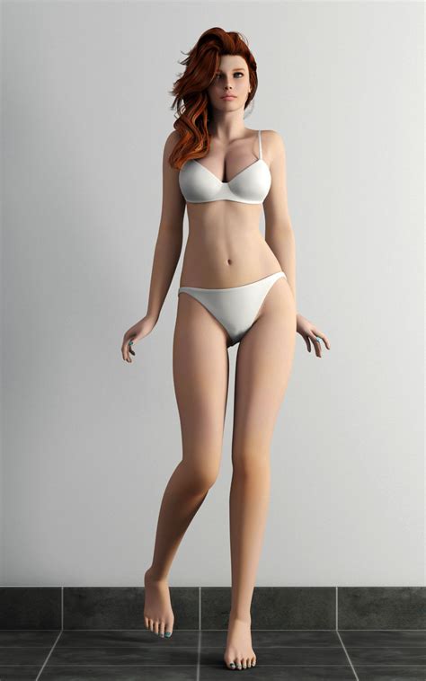 Bikini Girl 3d Cgtrader