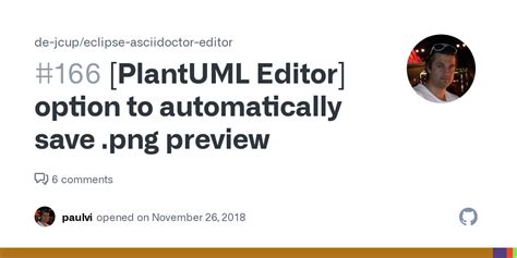 Plantuml Editor Option To Automatically Save Png Preview · Issue 166 · De Jcupeclipse
