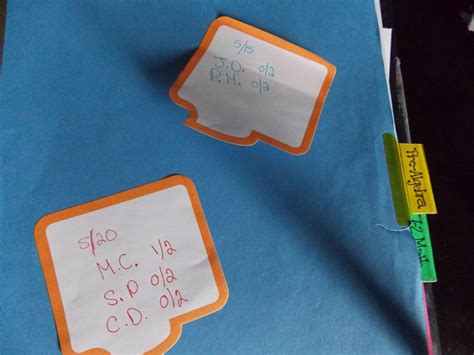 Missing Homework Assignments Sticky Notes Math In The Middle